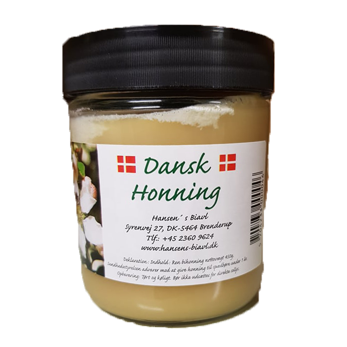 Dansk Honning koldpresset 450 gr.